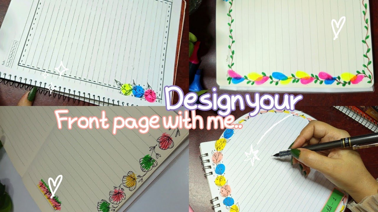 4 Types of Aesthetic Front Page Designs - YouTube