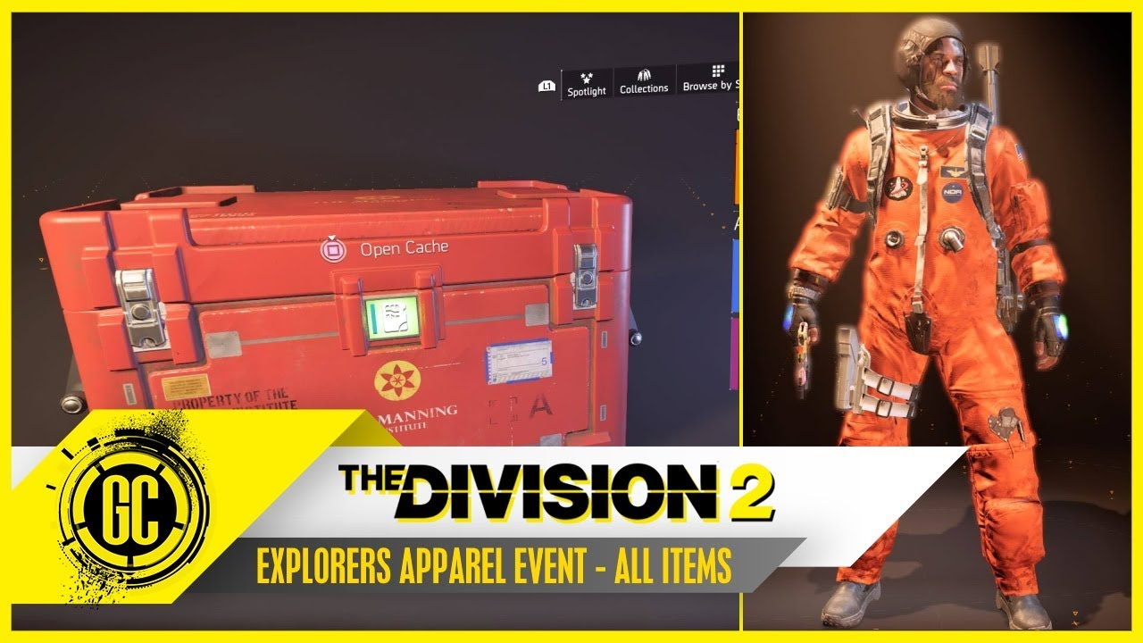 Explorers Apparel Event is now Live - All Items and Outfits Revealed | The Division 2 - YouTube