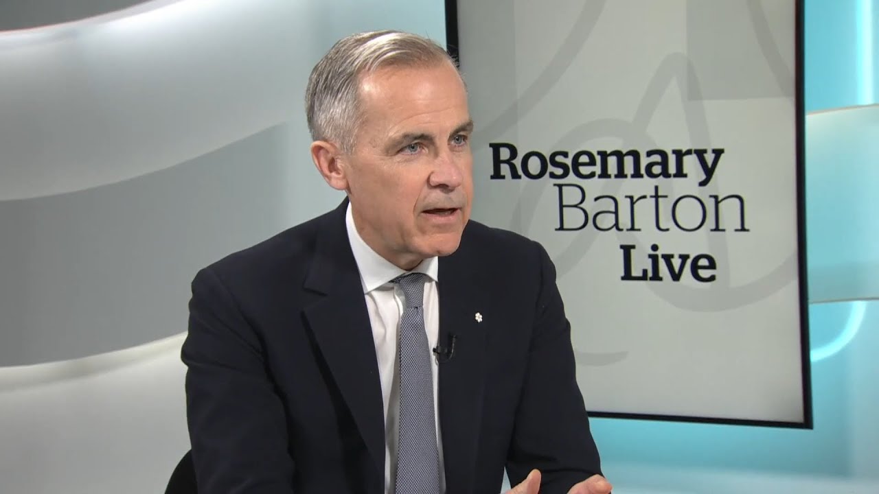 Mark Carney with Rosie Barton: "The moment requires big changes" - YouTube