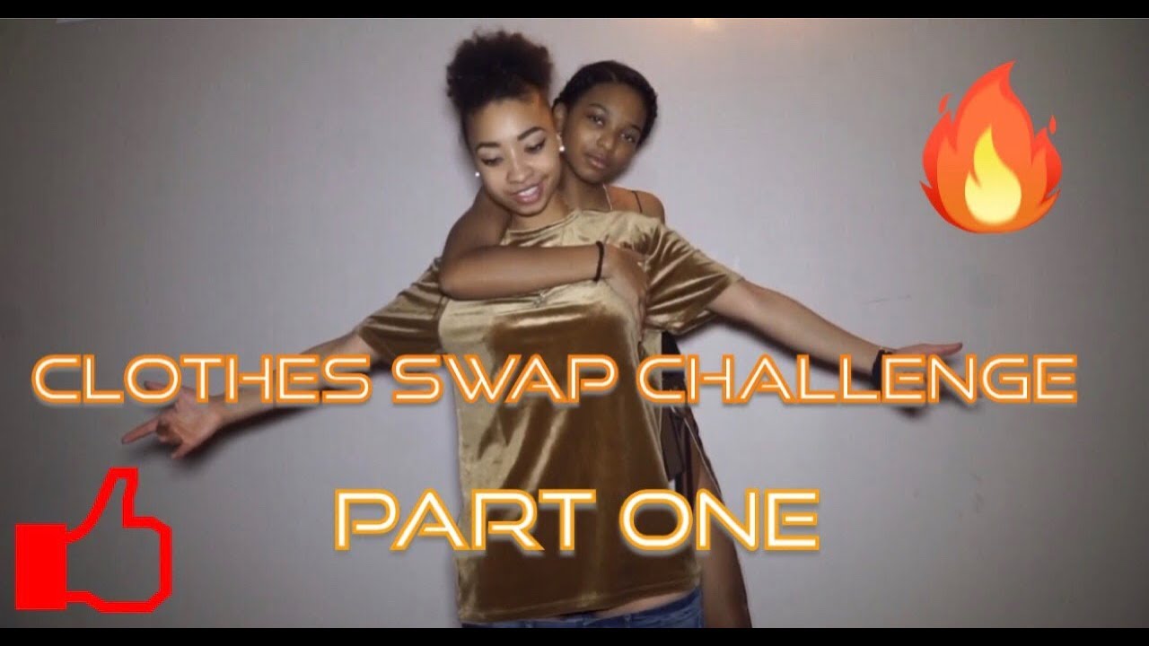 Clothes Swap Challenge (Part 1) - YouTube