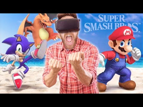 We Tried SUPER SMASH BROS VR - YouTube