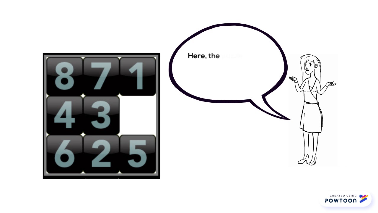 Sliding Puzzle Using Automata Theory - YouTube