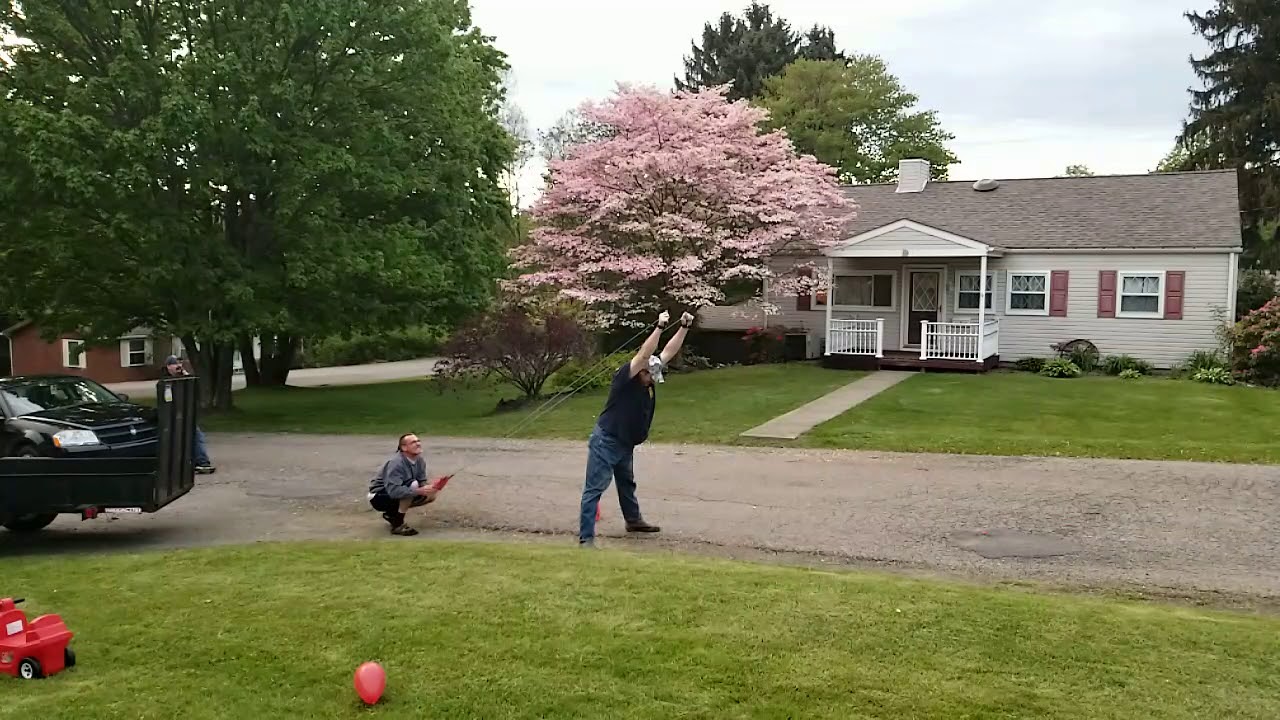 Slow Motion Water Balloon Fail - YouTube