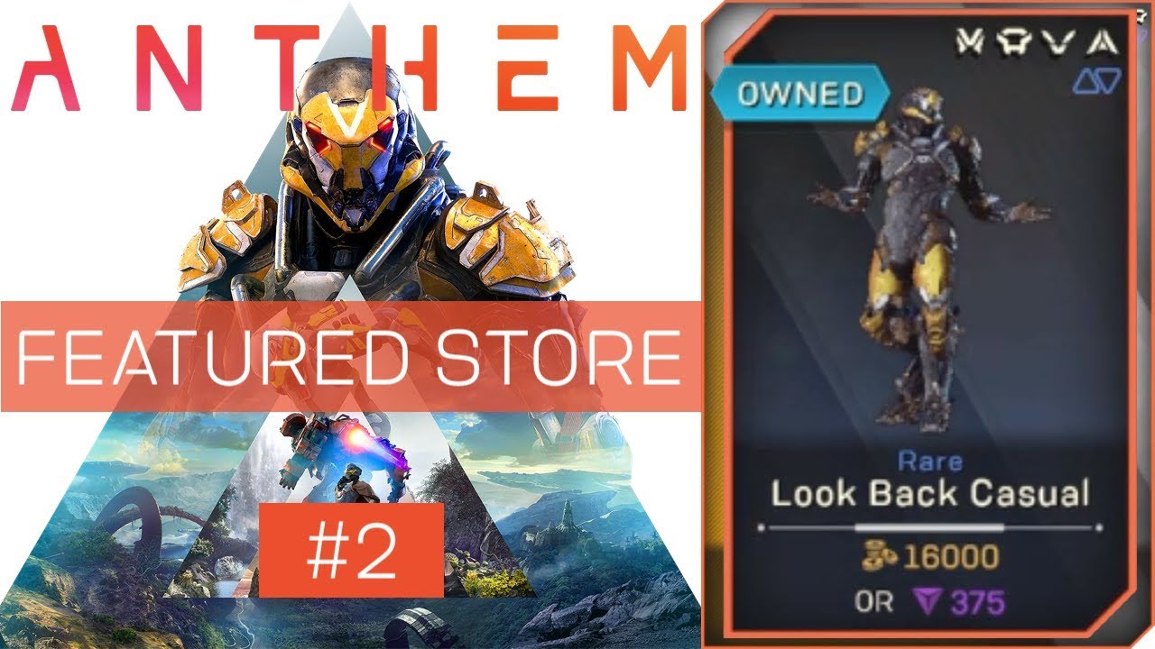 6 NEW items | Emote demo | idk, Fly Casual | Featured Store #2 | Anthem ...