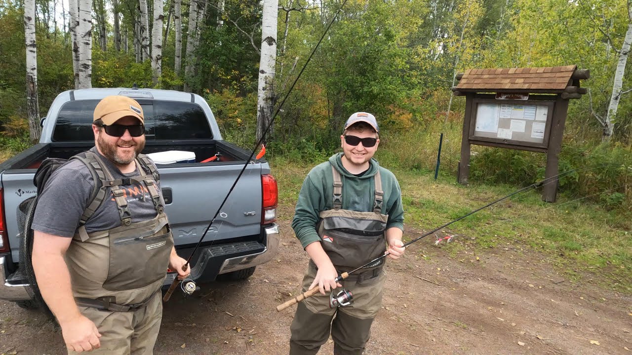 Wisconsin Trout Fishing - Up North 9/29/2022 - YouTube