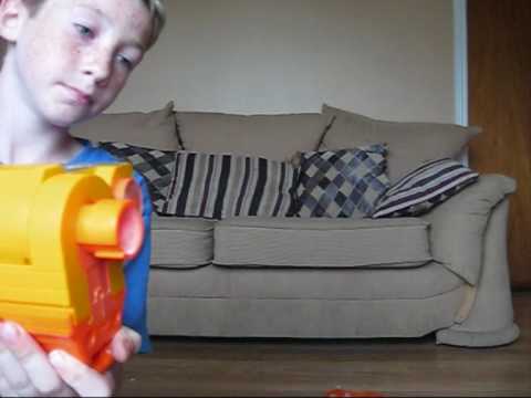Nerf gun smoke effect mod - YouTube