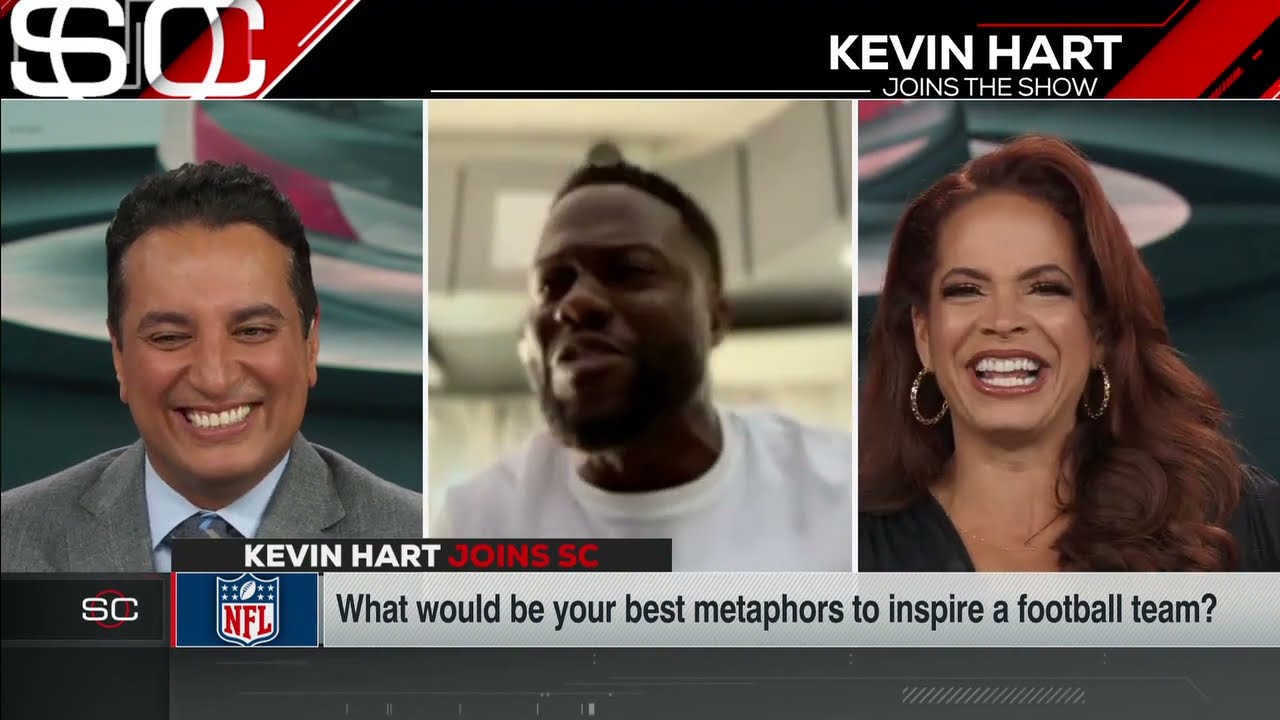 How Kevin Hart would motivate an NFL team 🤣 | SportsCenter - YouTube