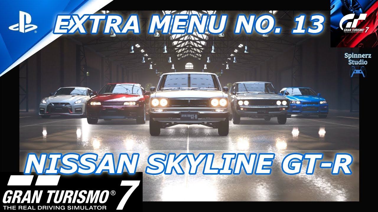 Gran Turismo 7 Cafe Extra Menu No. 13 Nissan Skyline GT-R | GT7 Extra ...