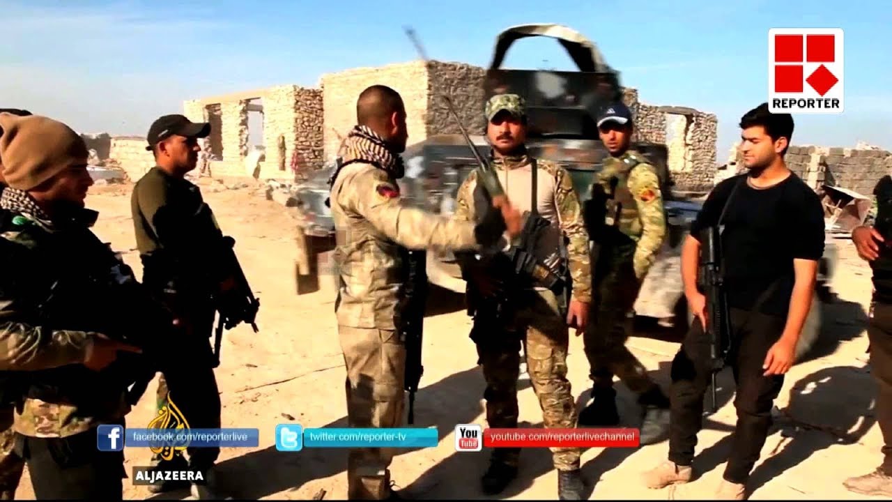 CNN reporter trapped with Iraqi forces during ISIS attack - YouTube