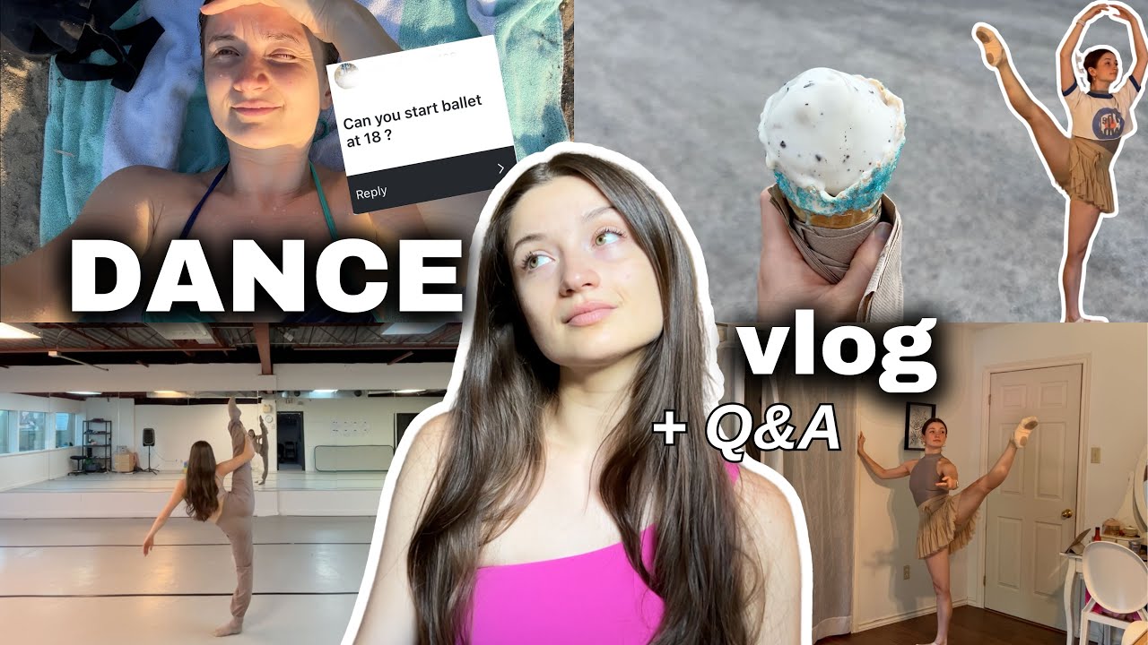 Ballet VLOG | August days, ballerina day in the life, answering your questions, dance teacher ...