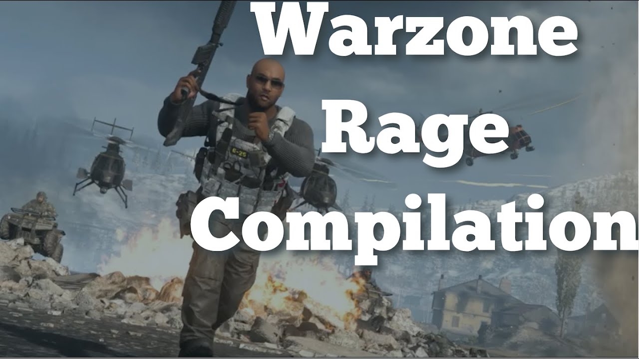 Warzone Rage compilation - YouTube