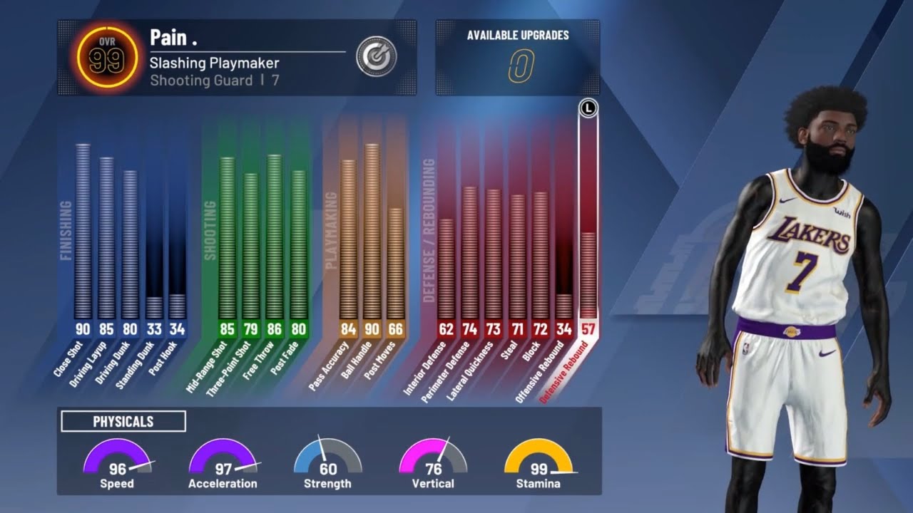 6'7 PLAYMAKING SLASHER DEMIGOD BEST BUILD IN NBA 2K20 - YouTube