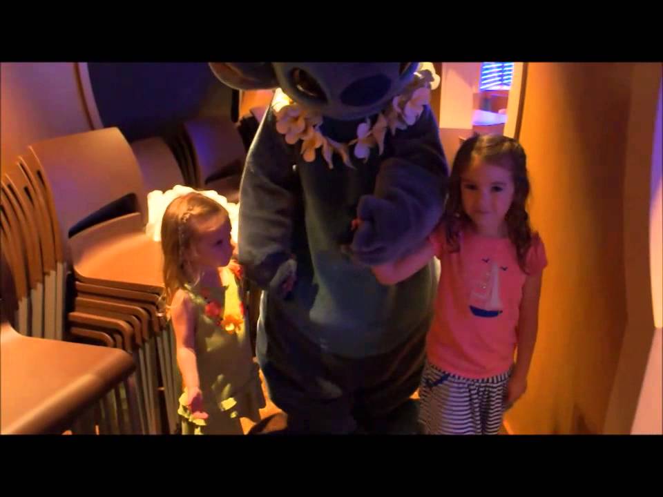Playing Hide and Seek with Stitch aboard Disney Cruise Line - YouTube