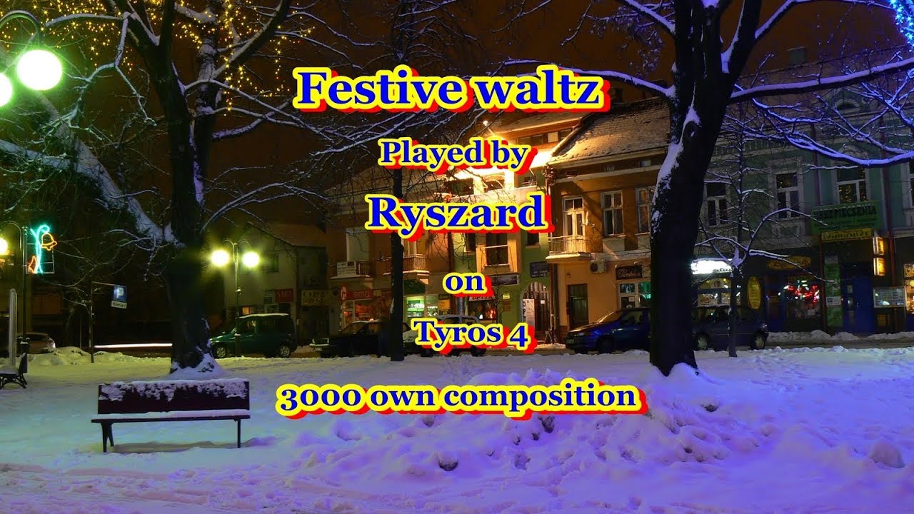 Festive Waltz - 3000 own composition - YouTube