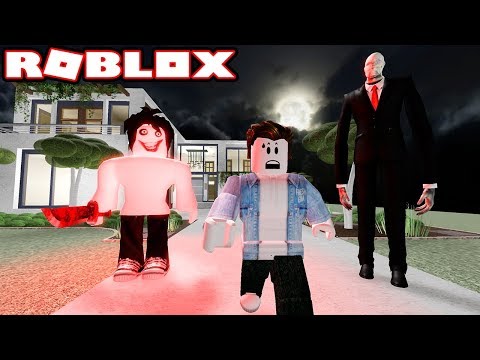 JEFF THE KİLLER VE SLENDERMAN'DEN KAÇ! - Roblox Survive The Killer