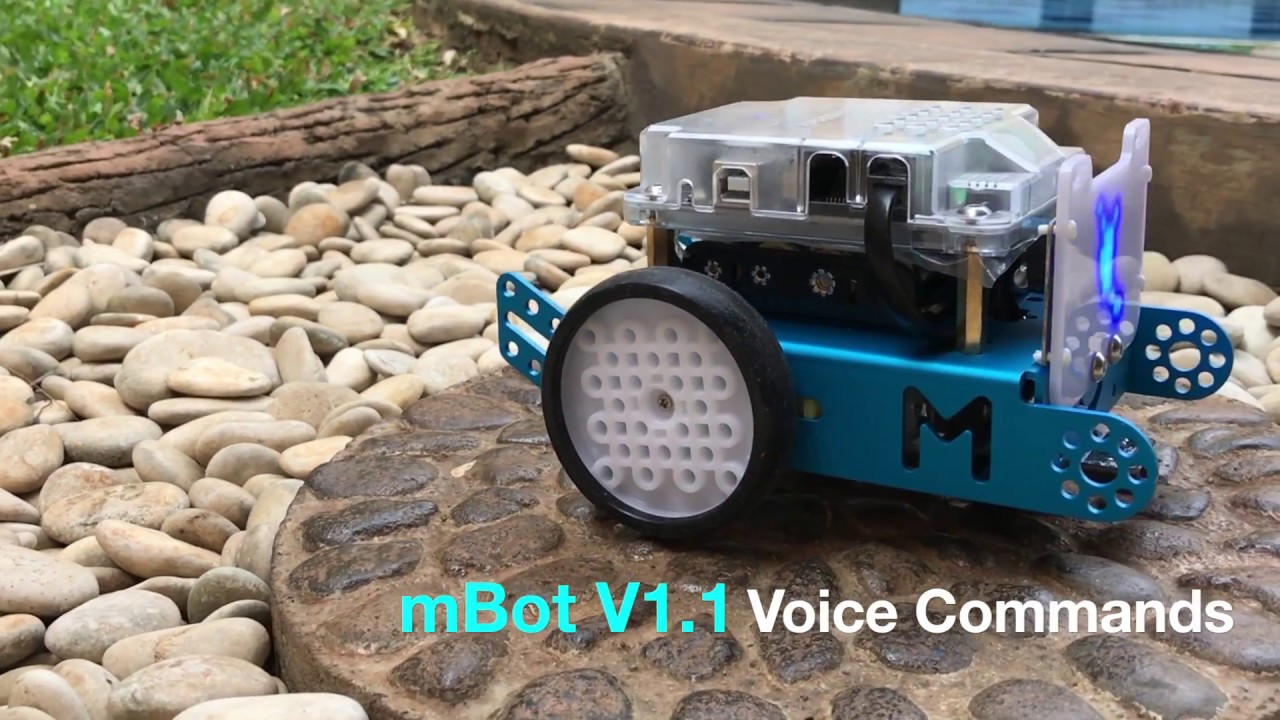 Mbot V1.1 Voice Commands Mobile Apps - YouTube