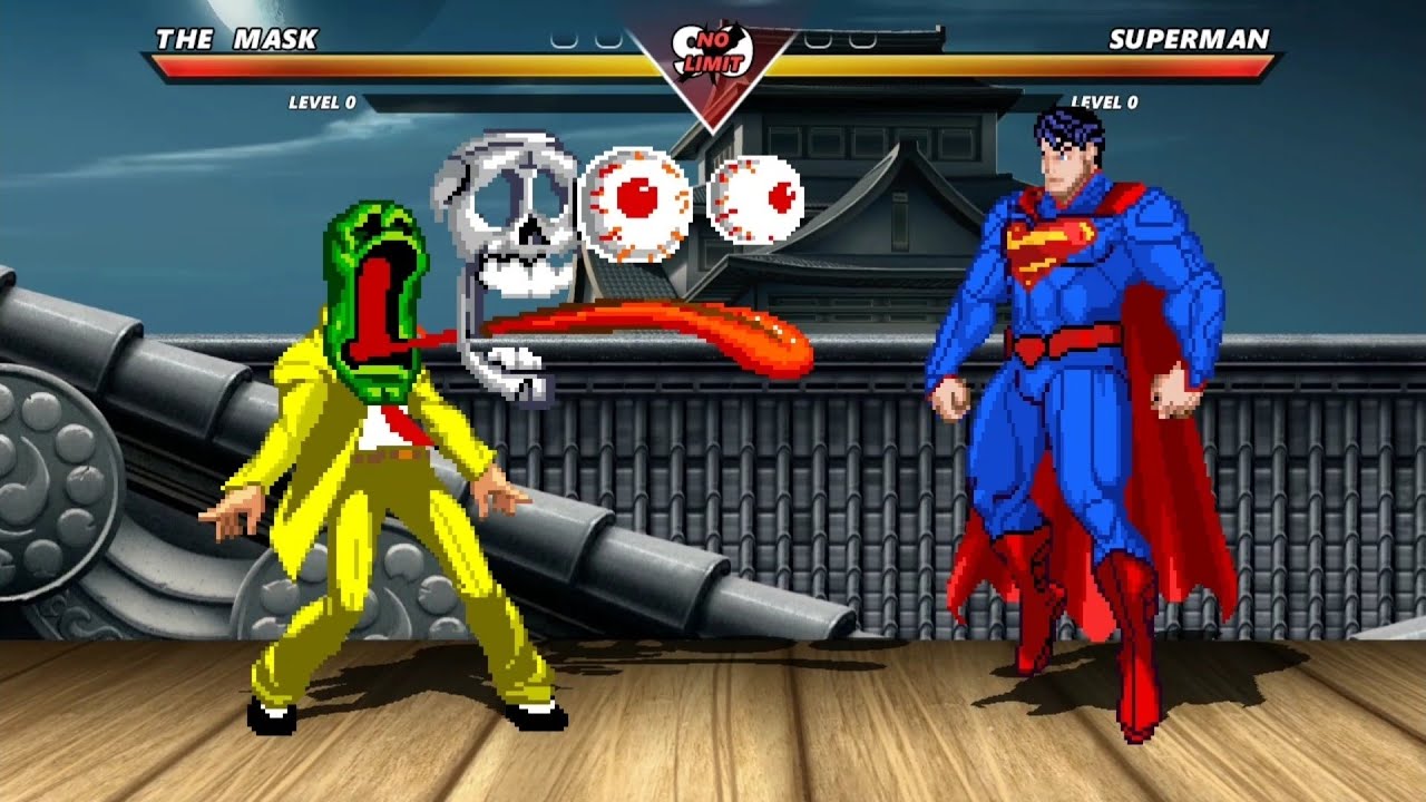 THE MASK vs SUPERMAN - Highest Level Incredible Epic Fight! - YouTube
