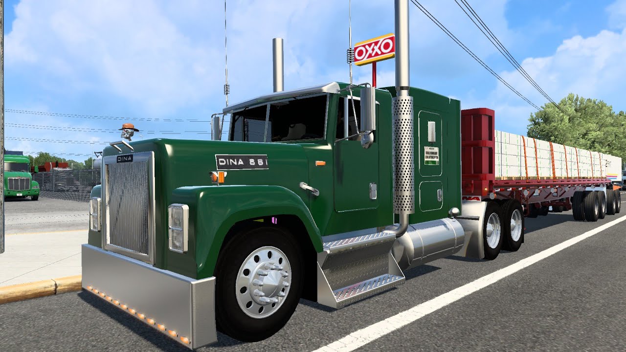 ATS 1.41 | MOD Review | Dina 861 x Shaneke - YouTube