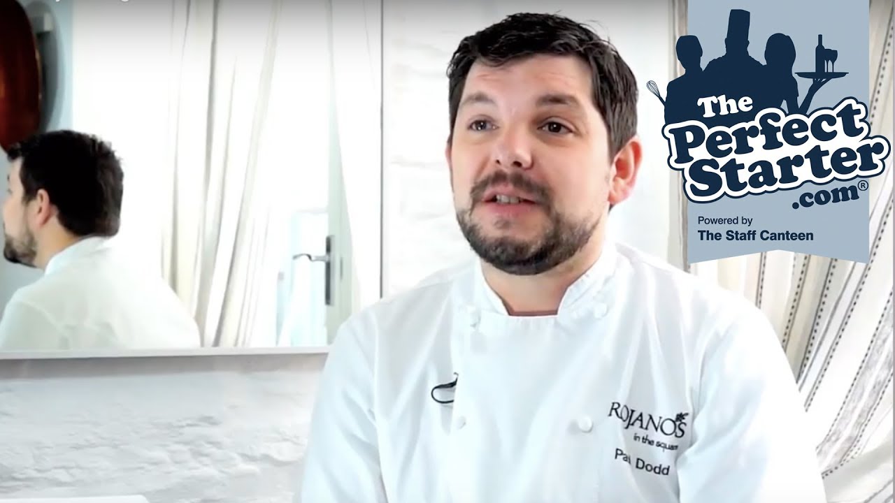 Paul Dodd chef director at Rojano's gives career advice for chefs - YouTube