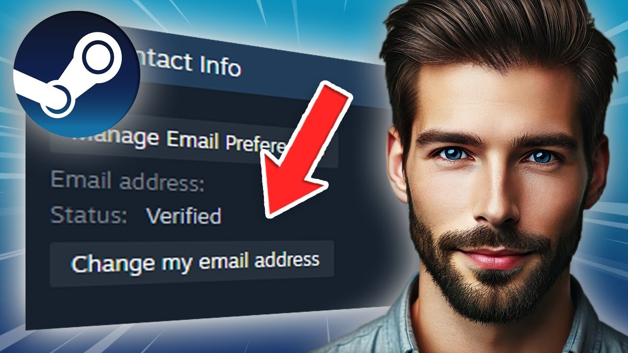 How To Change Email Address Of Steam Account - Easy Tutorial - YouTube