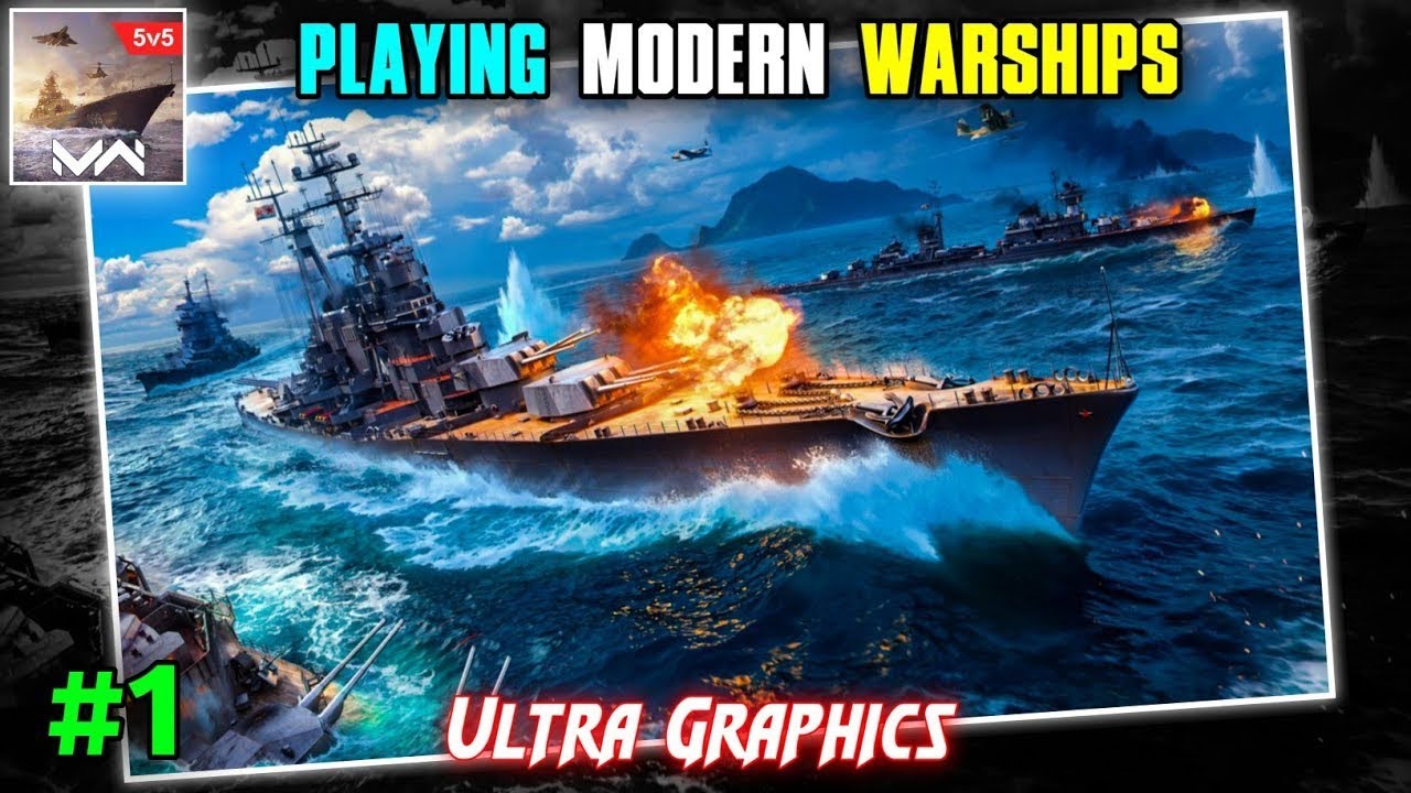 🤩 First Time Play Modern Warships || Modern Warships Gameplay In Hindi ...