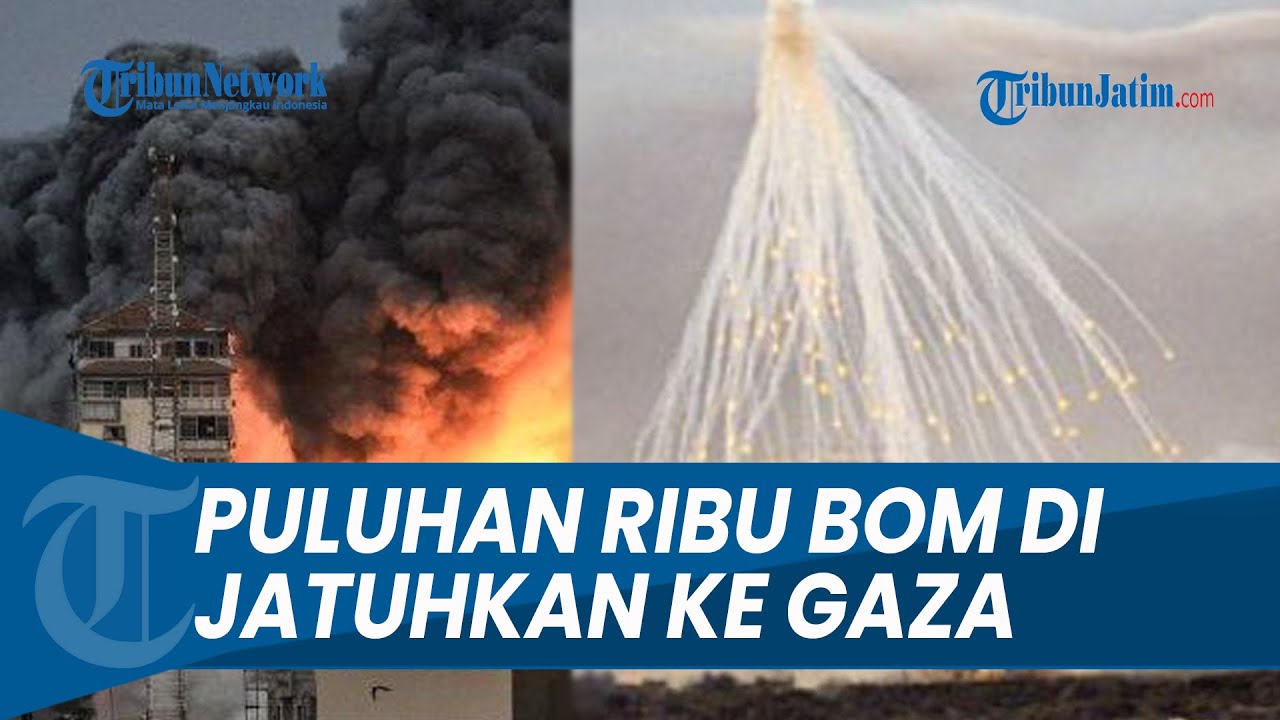 LEBIH DARI 12 RIBU TON BOM DIJATUHKAN DI GAZA KEKUATANNYA SETARA BOM