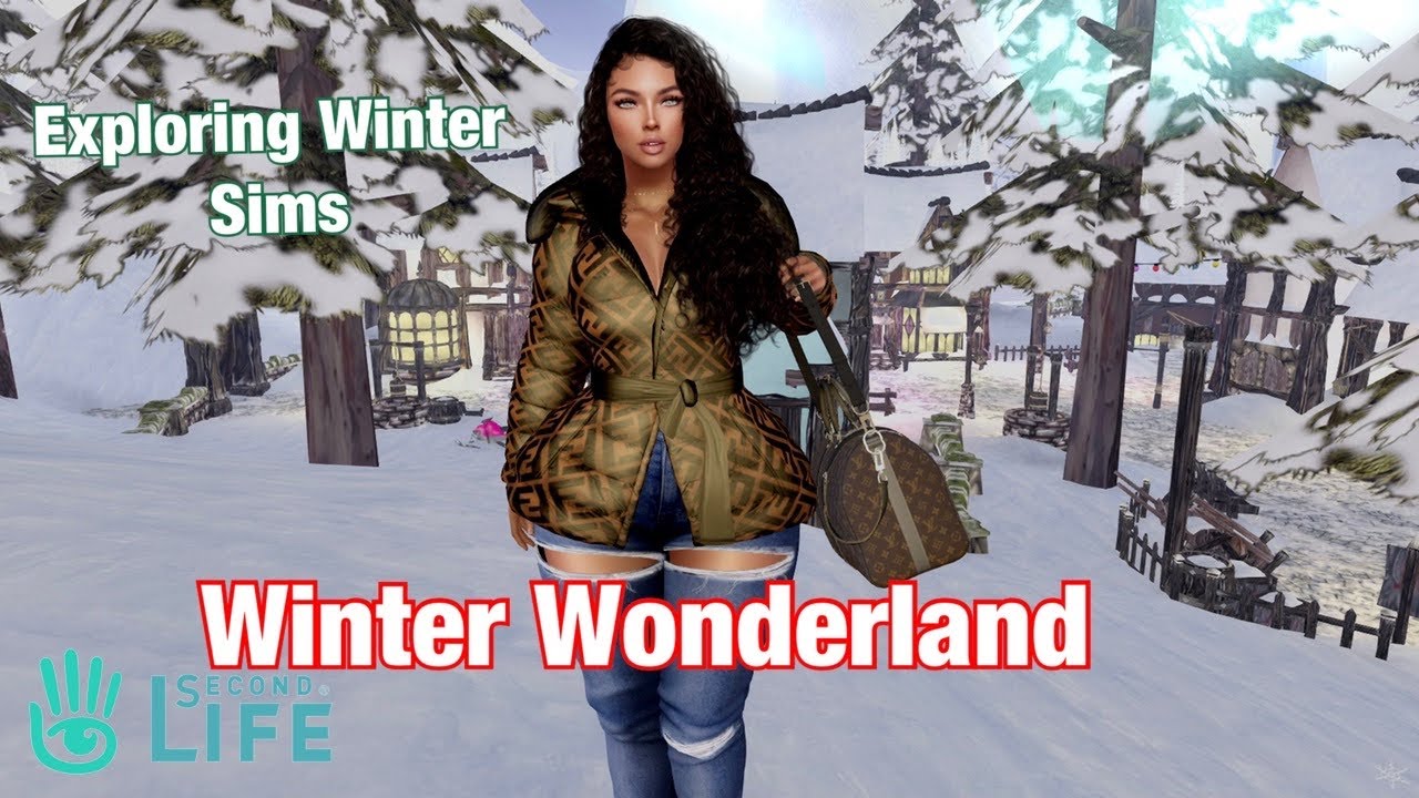 Exploring Winter Sims | Winter Wonderland | Second Life - YouTube