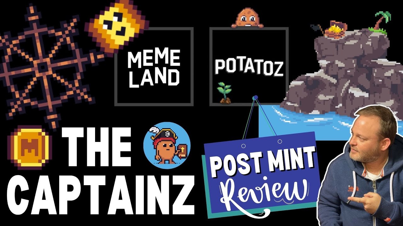 Memeland Captainz Post Mint Review! SUPER SUPER HYPED NFT DROP - YouTube
