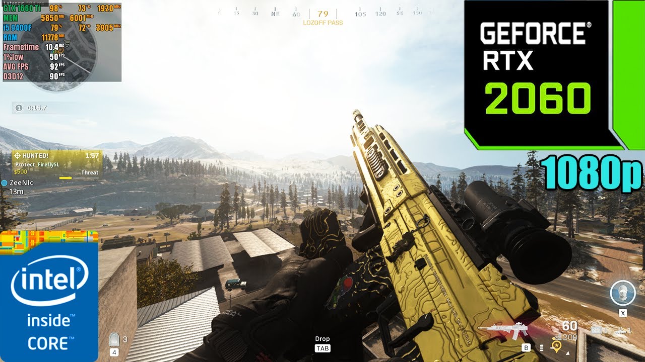 Call of Duty : Warzone Battle Royale | RTX 2060 ( Ultra Graphics RTX ...