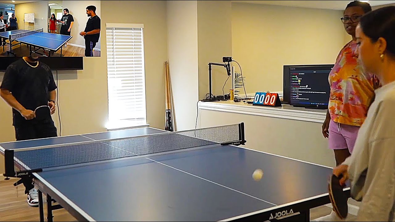 Maya ROLLS nmplol in ping pong - YouTube