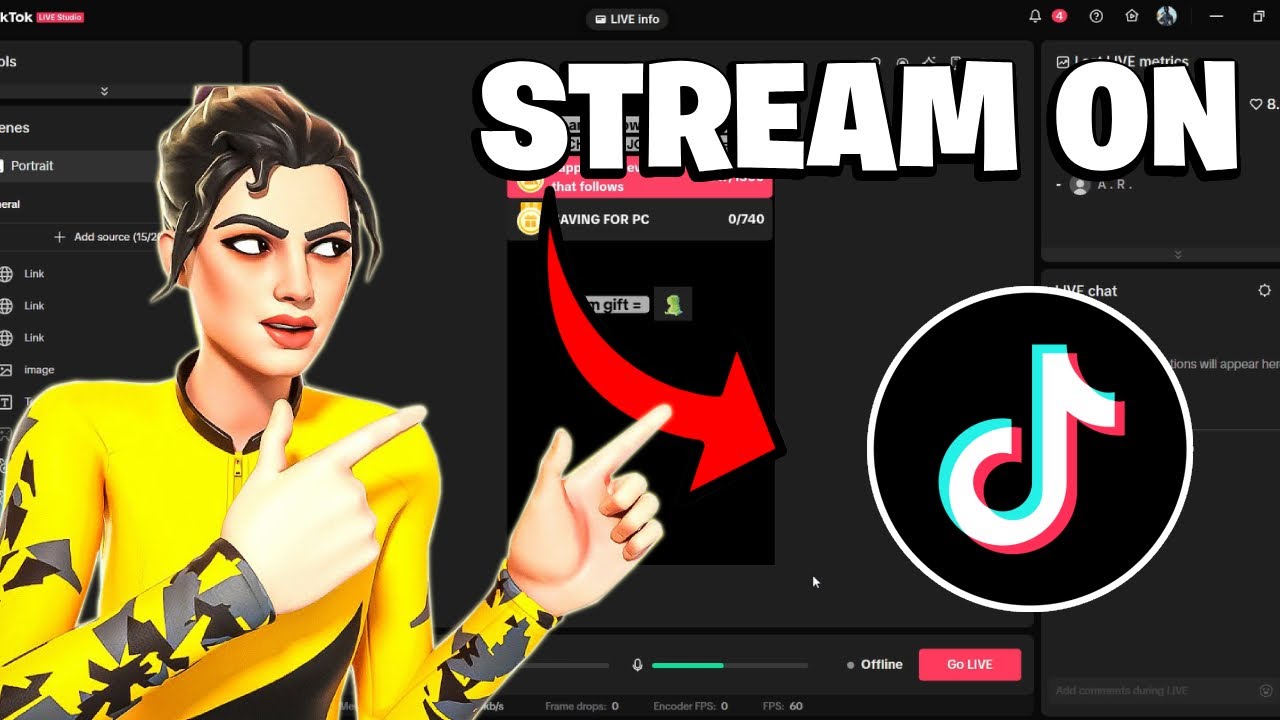 How to Stream Fortnite on TikTok (BEST METHOD!) - YouTube