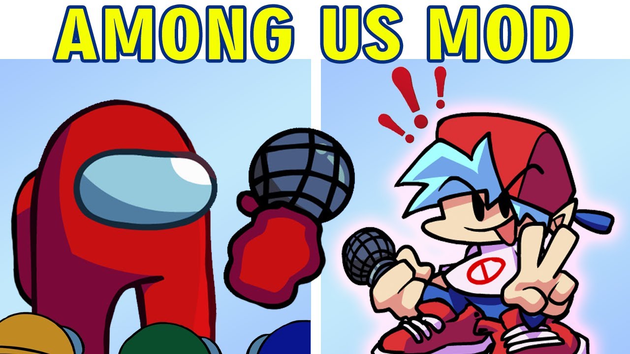 Friday Night Funkin VS Among Us A Normal Mod VS Red Impostor (FNF Mod ...