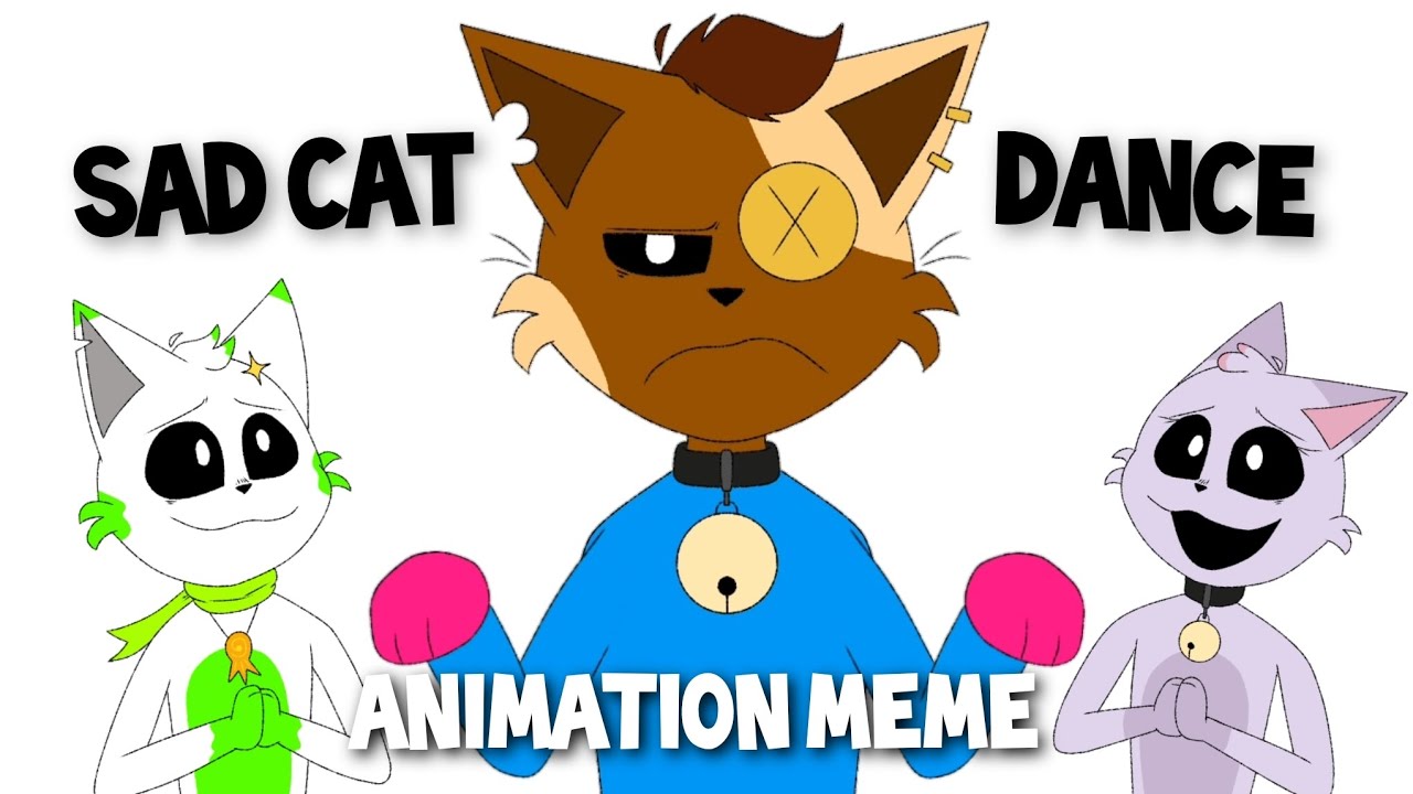 Sad Cat Dance - Animation Meme (lazy) - YouTube