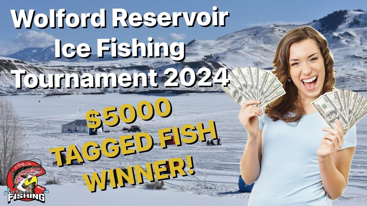 Wolford Reservoir Ice Fishing Tournament 2024 TAGGED FISH WINNER $5K! # ...