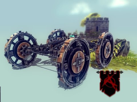 Besiege - New Record Steam Car (Worlds Fastest!) - YouTube