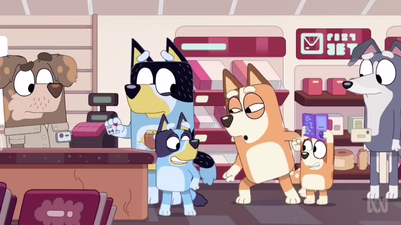Bluey: Bandit Shakes His Butt - YouTube