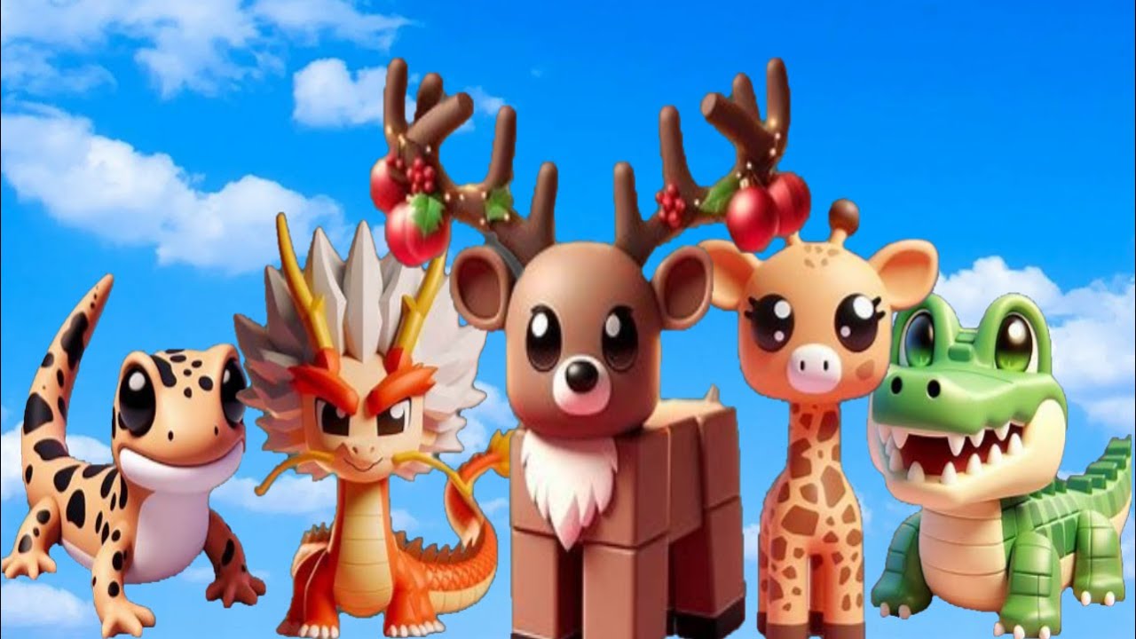 FIND the Animals 💖New 5 Animal 💖ROBLOX 💖All Badges 85 - YouTube