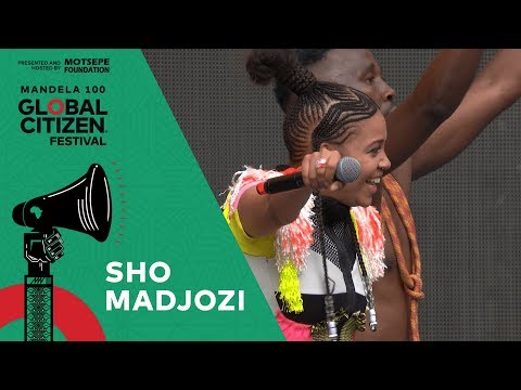 Sho Madjozi Performs “Dum Hi Phone”  | Global Citizen Festival: Mandela 100