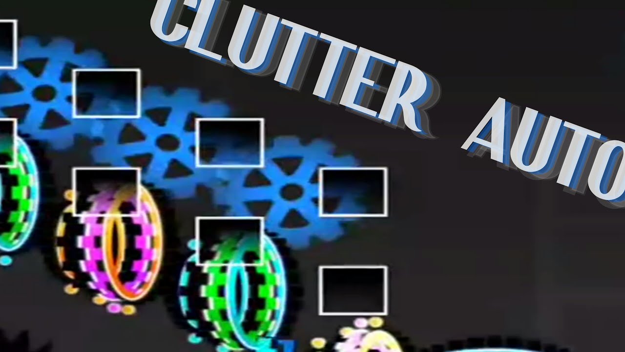 Clutter Auto | Geometry Dash Partititon Custom Level - YouTube