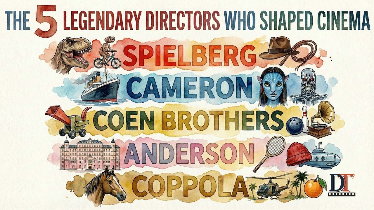 The 5 Legendary Directors Who Shaped Cinema: Spielberg, Cameron, Coen ...
