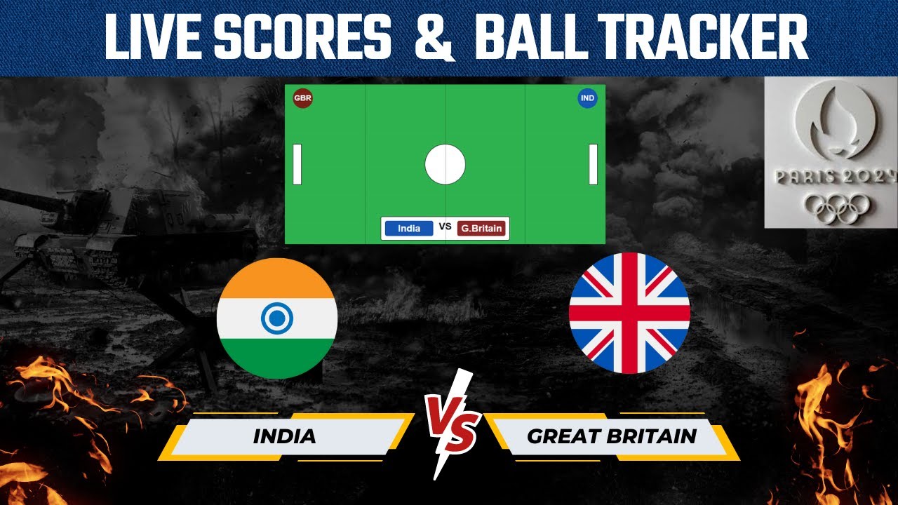 India Vs Great Britain Hockey Live Scores & Updates |Hockey Paris ...