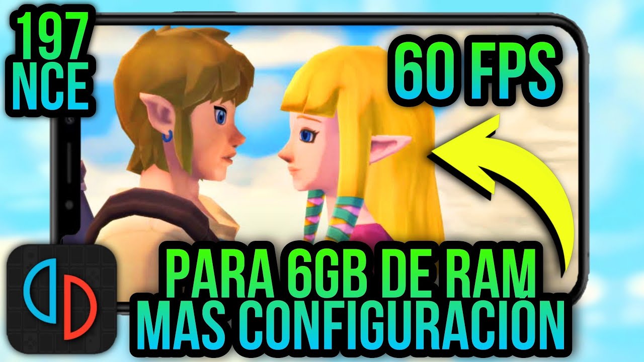 The Legend of Zelda Skyward Sword HD Yuzu Android 197 para 6GB de RAM ...