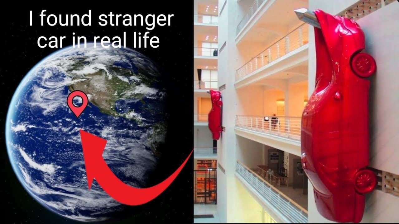 I found stranger car in real life Google Earth journey Of Map - YouTube