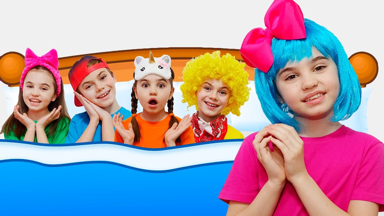 Ten in the Bed | Nick and Poli - Nursery Rhymes & Kids Songs - YouTube