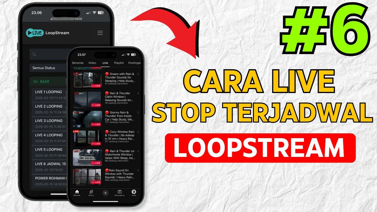 Cara Setting Jadwal Stop Live Streaming di LoopStream - LoopStream ...