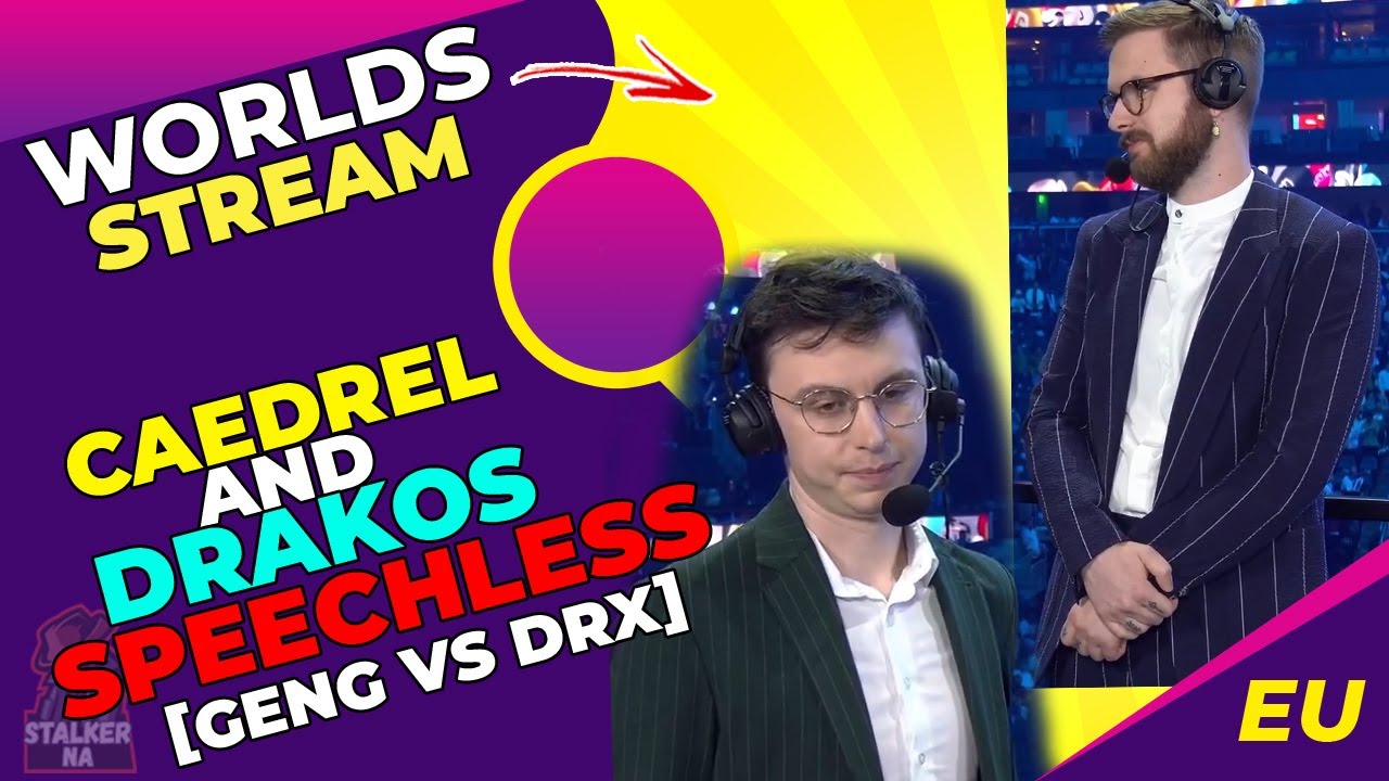 Caedrel and Drakos Left SPEECHLESS After DRX Win vs GENG - YouTube