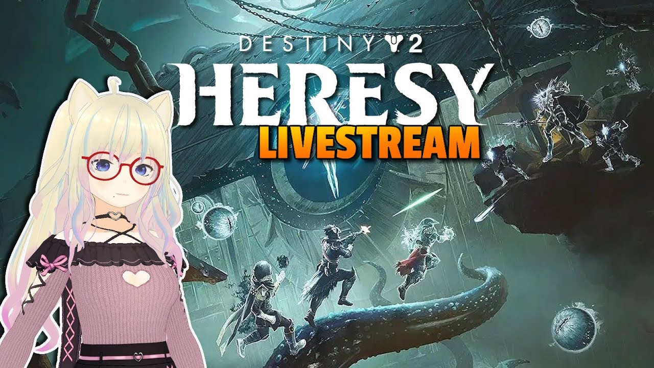Can't Sleep, Must Stream Destiny 2! (Now With 300% MORE Catgirl ...