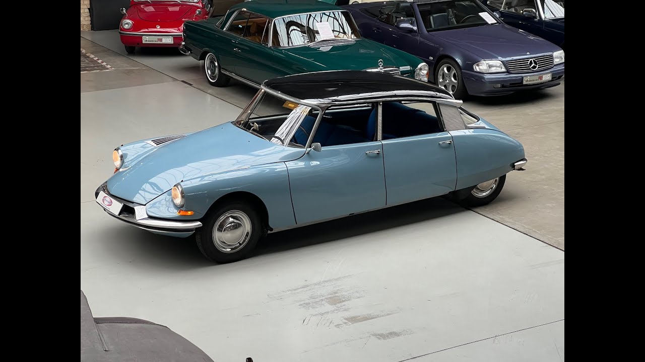 Rundgang Citroën DS 19, 1960 völlig original erhalten - YouTube