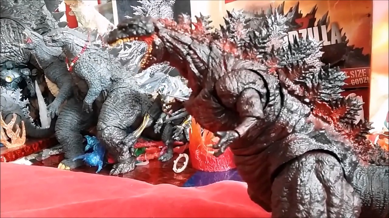 S.H.MonsterArts Shin Godzilla custom paint job part 1 - YouTube