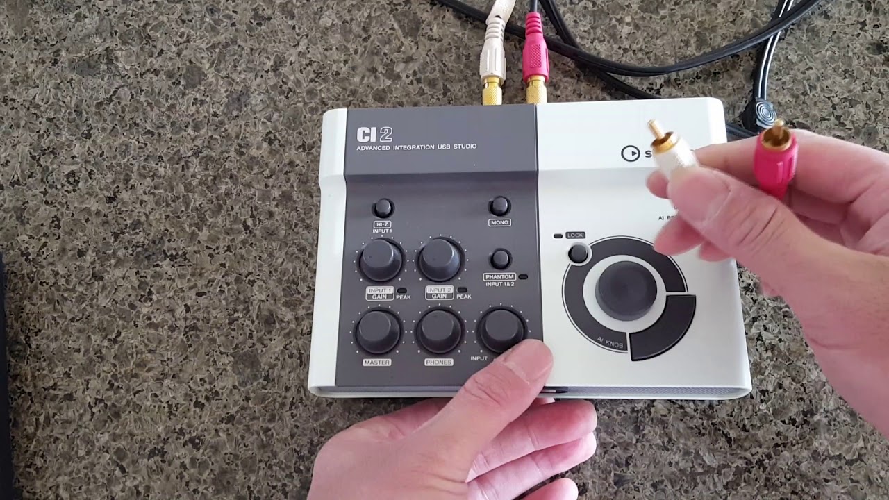 介绍雅马哈录音音卡Ci2 Yamaha Steinberg Audio Interface Ci2 - YouTube